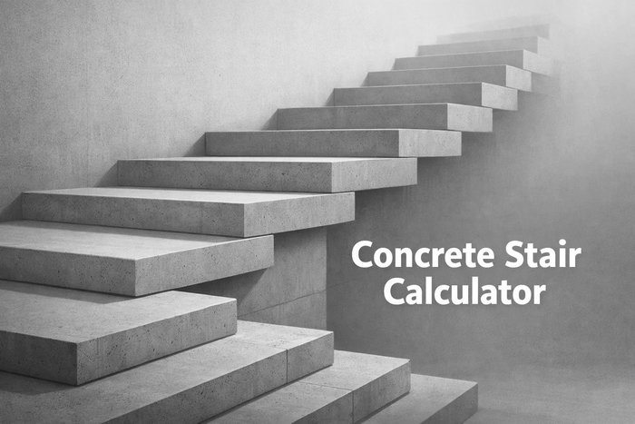 Concrete Stair Calculator – Calculate Concrete for Steps and Staircase ...